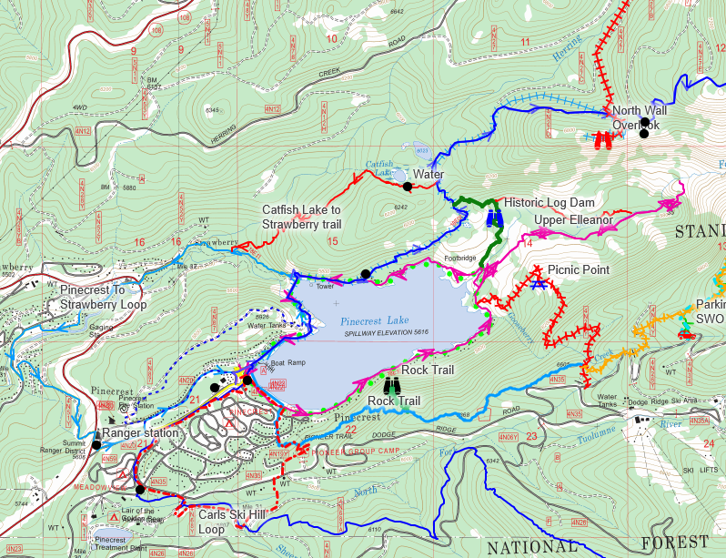 Pinecrest Trails | Mapping past, current and future trails in the ...